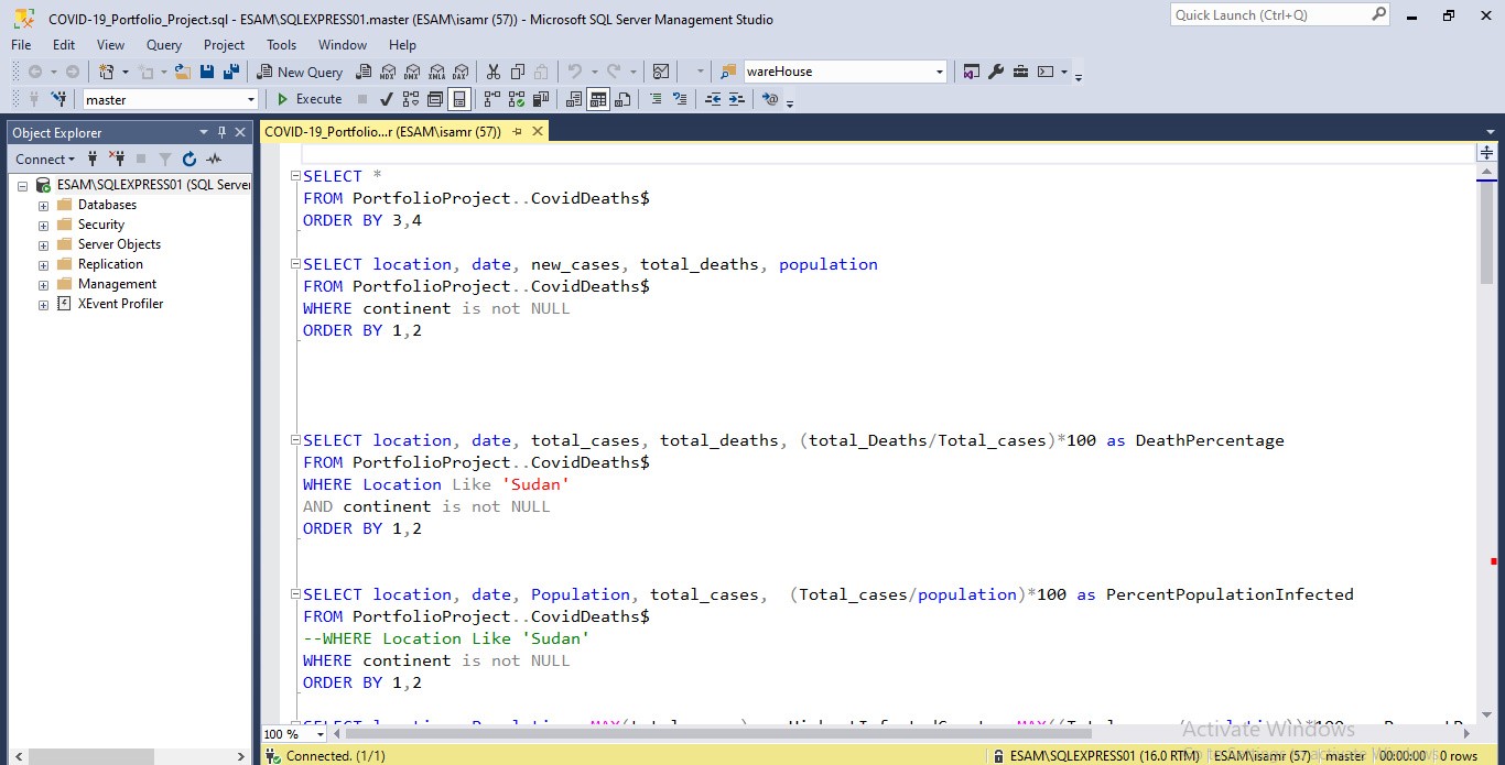 Esam Portfolio website